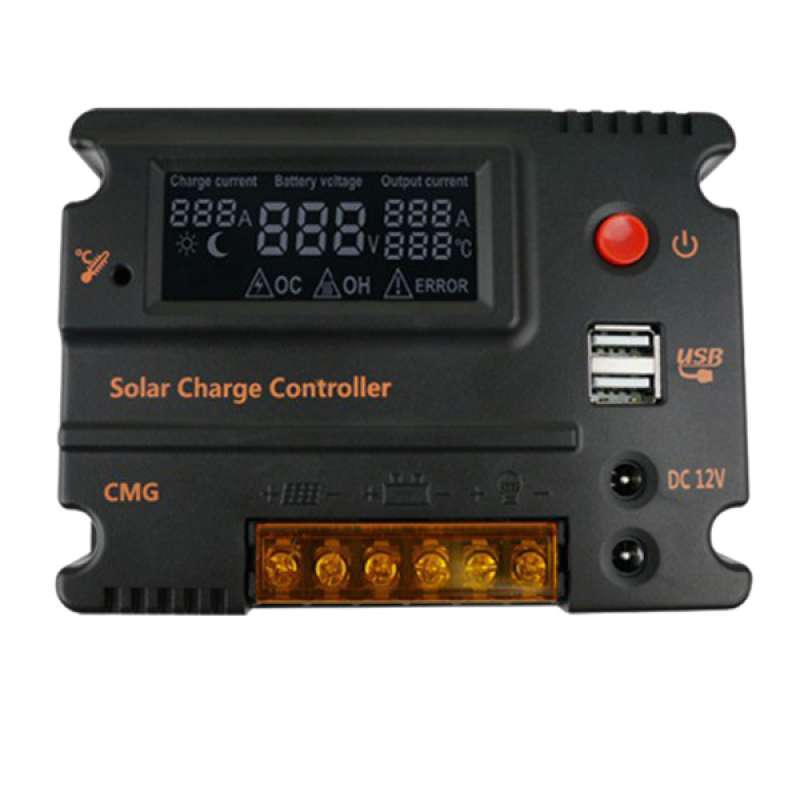Jual OEM Digital Charge Controller for Lithium Battery [12/24 Volt/ 10 ...