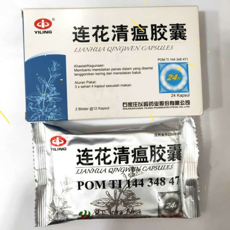 Promo Lianhua Qingwen Capsule Resmi Bpom 24 Kapsul Diskon 17% di Seller ...