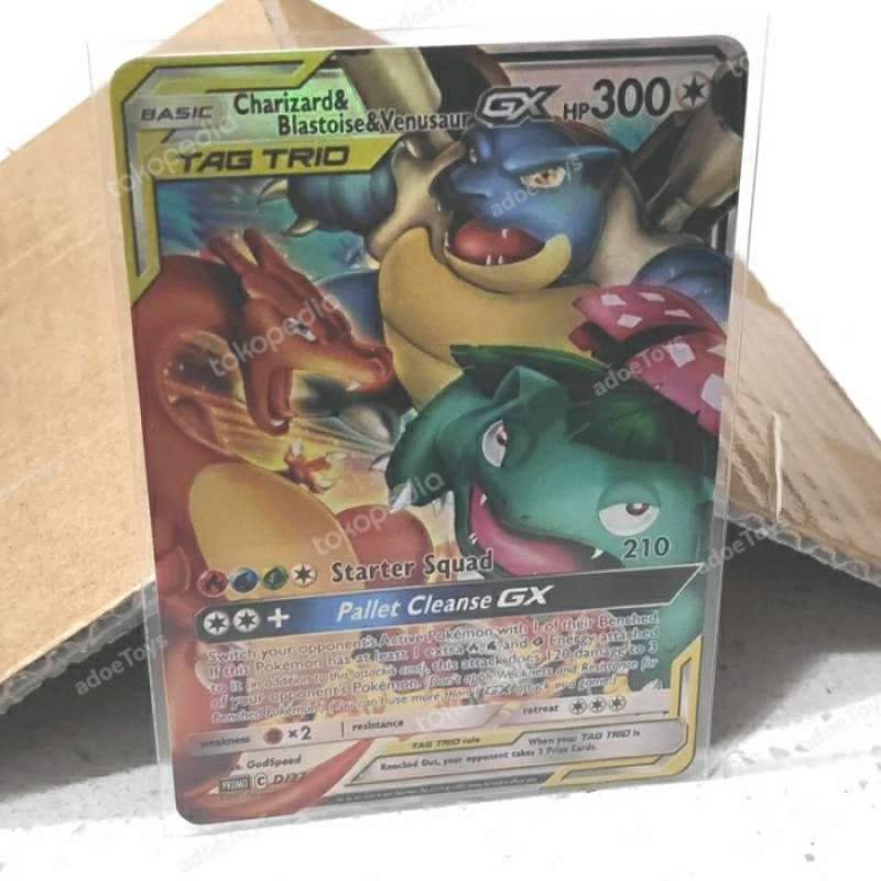 venusaur blastoise charizard box