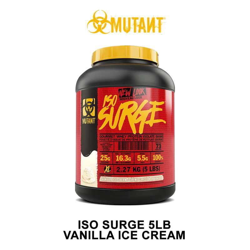 Jual Mutant Iso Surge 5lb Mutan Whey Protein Isolate Vanilla ...