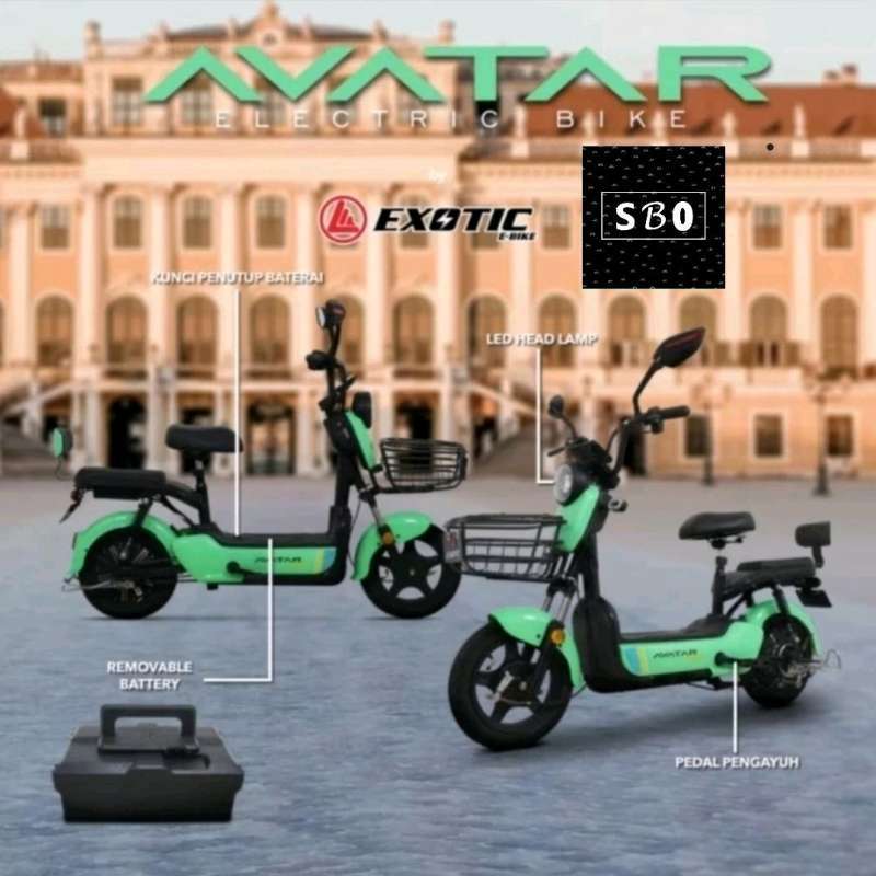 Jual Sepeda Listrik Exotic Avatar Terbaru di Seller Stefen bike online ...
