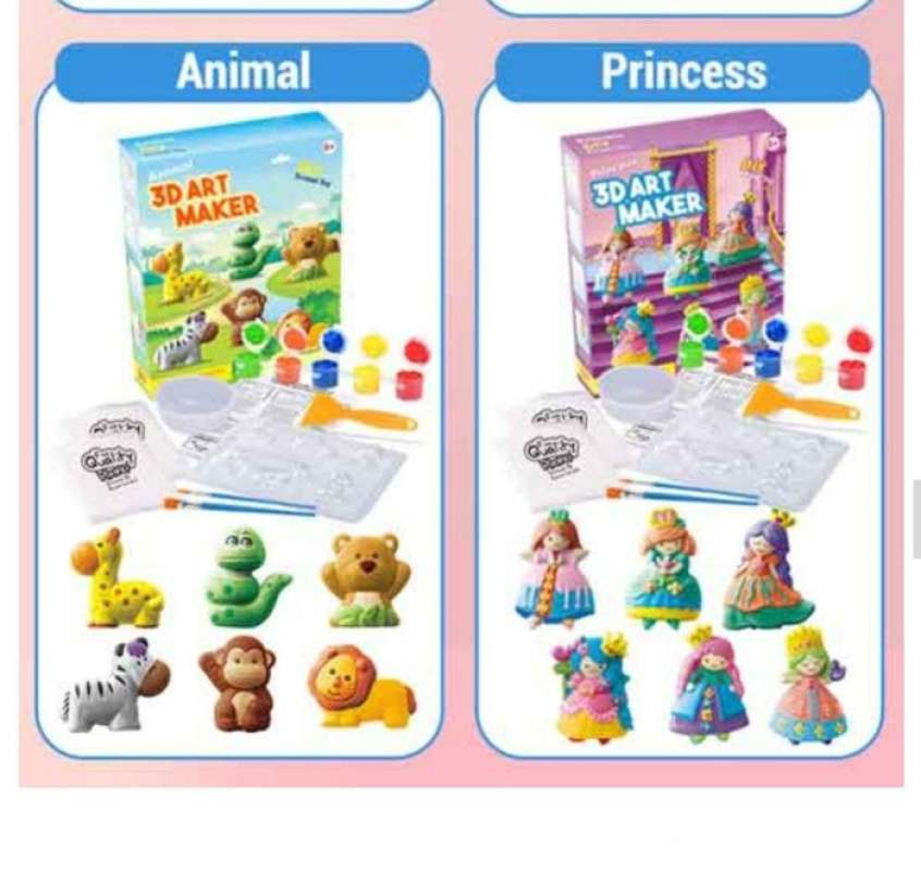 Jual Mainan Edukasi 3d Art Maker Di Seller Orderasyikyukk - Meruya ...