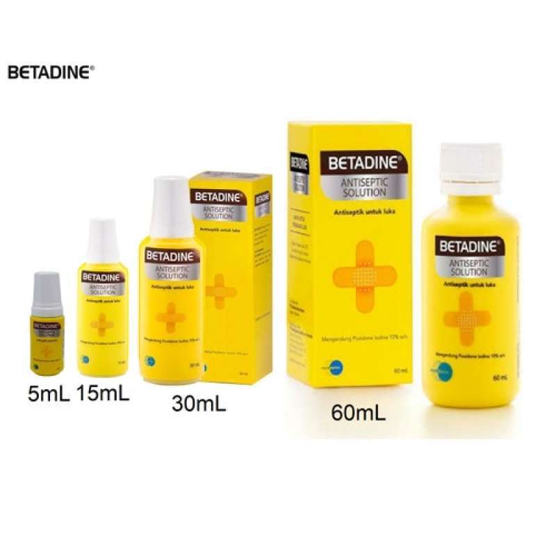 Jual Betadine Antiseptic Solution 5ml-30ml - 5ml Di Seller Toko Susu ...
