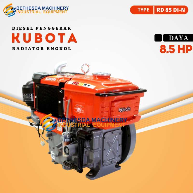 Jual Mesin Diesel Kubota 8.5 HP Radiator Engkol / Diesel Penggerak 8.5 PK RD 85 DI - N di Seller ...