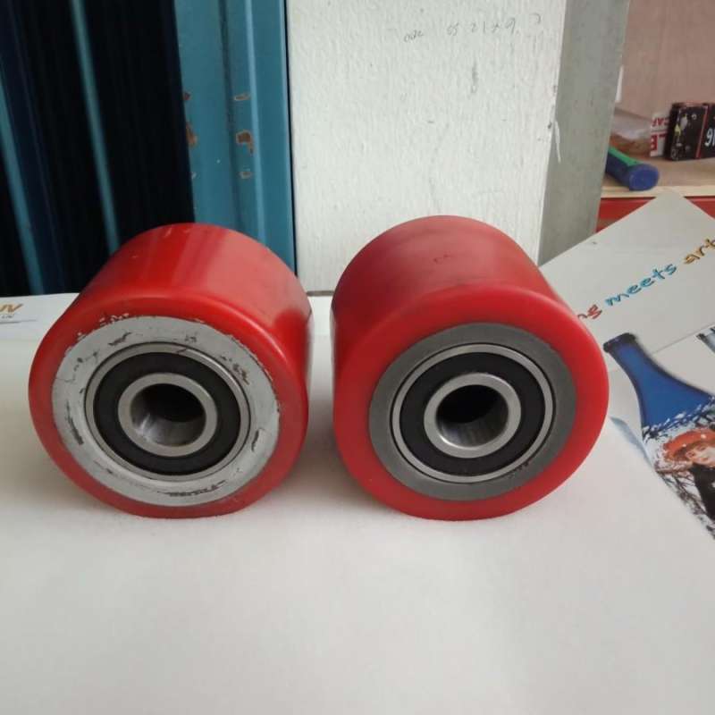 Jual roda hand pallet PU diameter 80 x Tinggi60 di Seller Dikong teknik ...