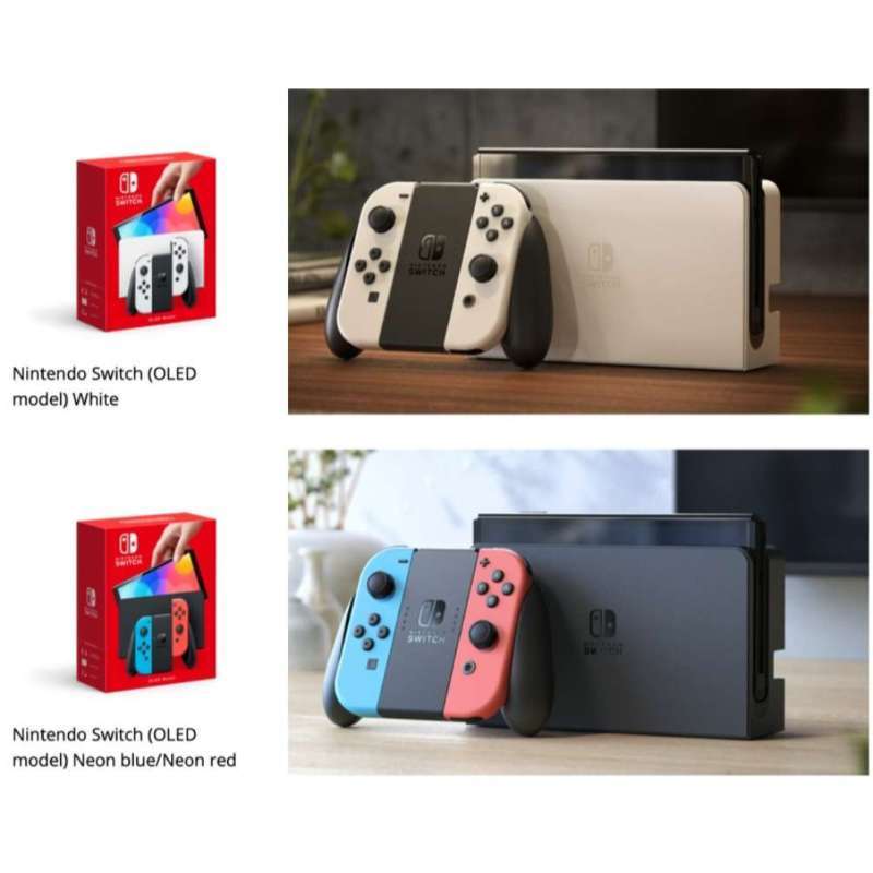 Jual Console Nintendo Switch Oled Model Console With Joycon / Joy Con ...