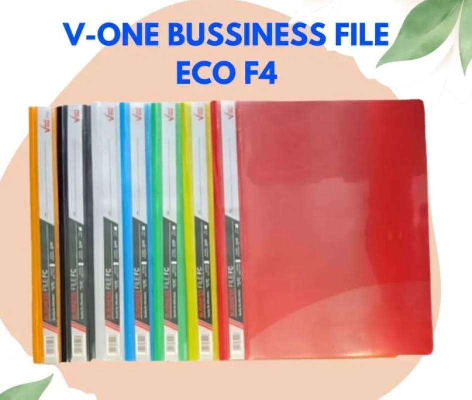 Jual V ONE BUSSINES / BISNIS FILE ECO F4 / TEMPAT FILE / MAP PLASTIK ...