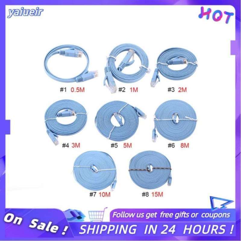 Jual Kabel Lan Ethernet Rj45 Cat6 Utp Panjang 1000m Warna Biru di ...