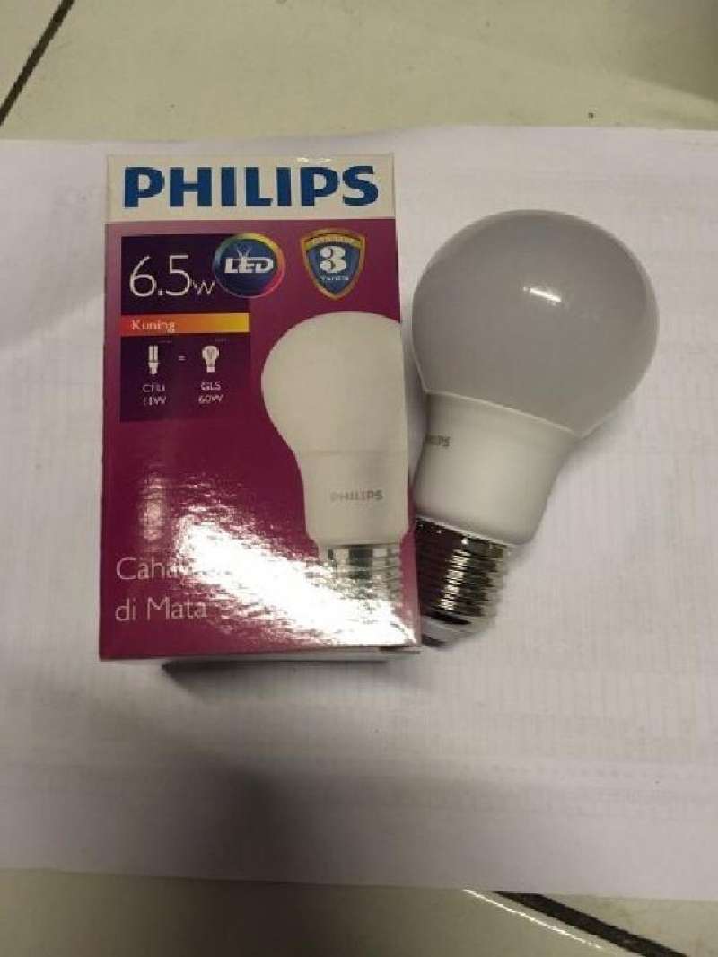 Jual Philips Led 6,5w Philips Led 6,5 Watt Philips Led Kuning Pengganti ...