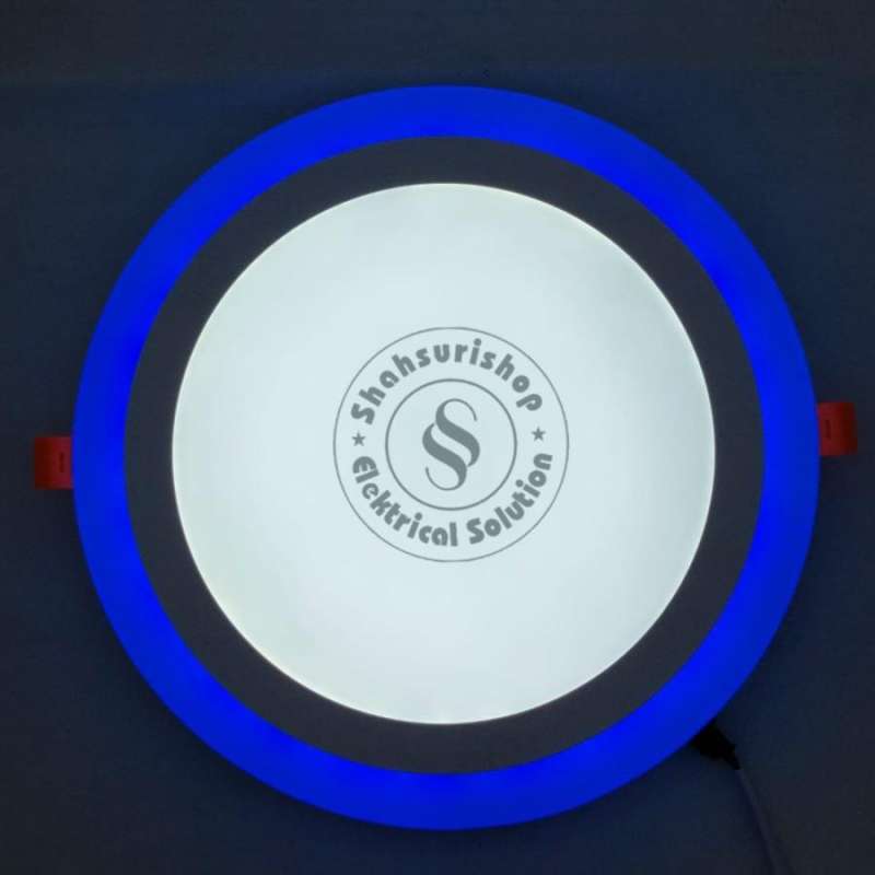 Jual Potens Lampu Panel Led 2 Warna Bulat 18 Watt + 6 Watt Ppl-b18 Sni ...