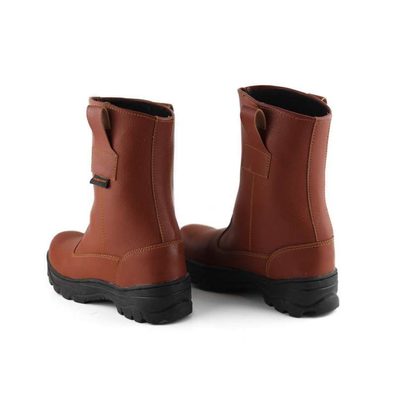 Promo Sepatu Boots Safety Rubicon Cowboy Selobong Proyek Pria Work ...