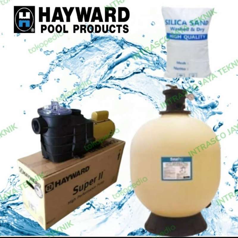 Jual Pompa Kolam Renang Hayward Super Pump 1.5hp 1phase Usa +tabung ...
