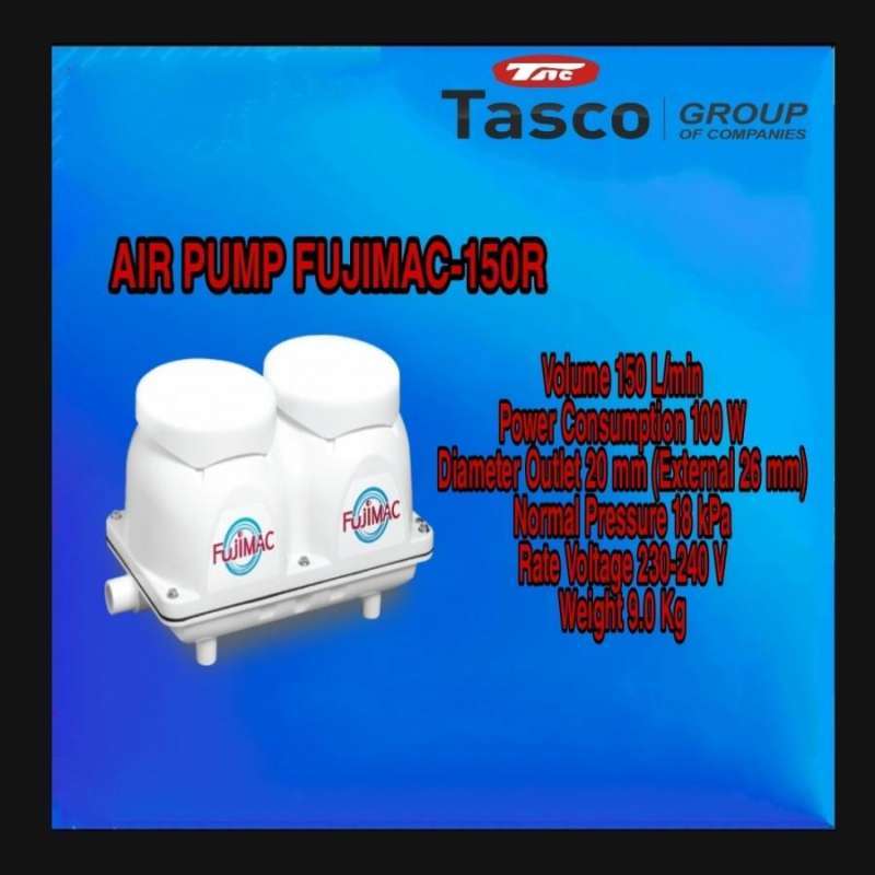Jual Pompa Udara Pompa Aerator Pompa Gelembung FUJIMAC 150R Original ...