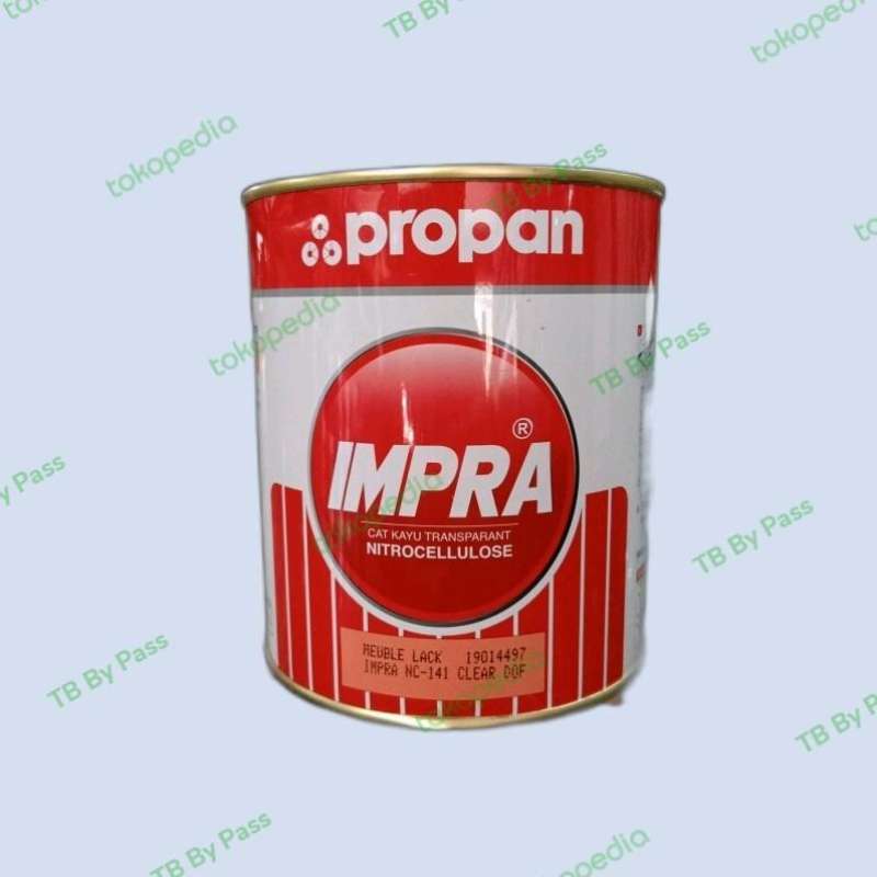 Jual Impra NC-141 Clear Dof kemasan 1 L ( Meuble Lack / Top Coat ) di ...