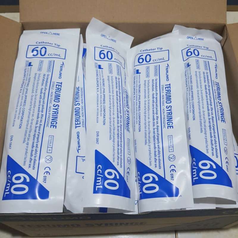 Jual NGT CATHETER SPUIT 60 ML TERUMO / CATHETER TIP 60 CC TERUMO di ...
