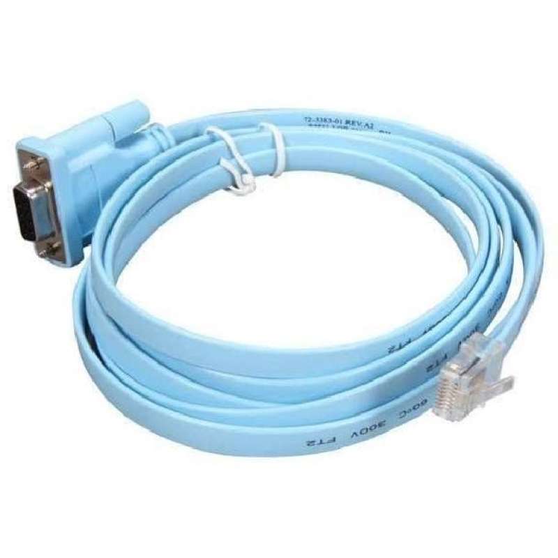Jual Cisco CAB-CONSOLE-RJ45 Console Cable 6ft with RJ45 and DB9F di ...