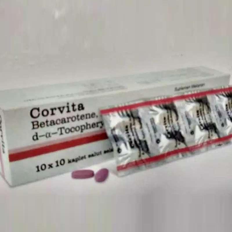 Promo Corvita Vitamin C E A Suplemen Makanan Diskon 10% Di Seller Good ...