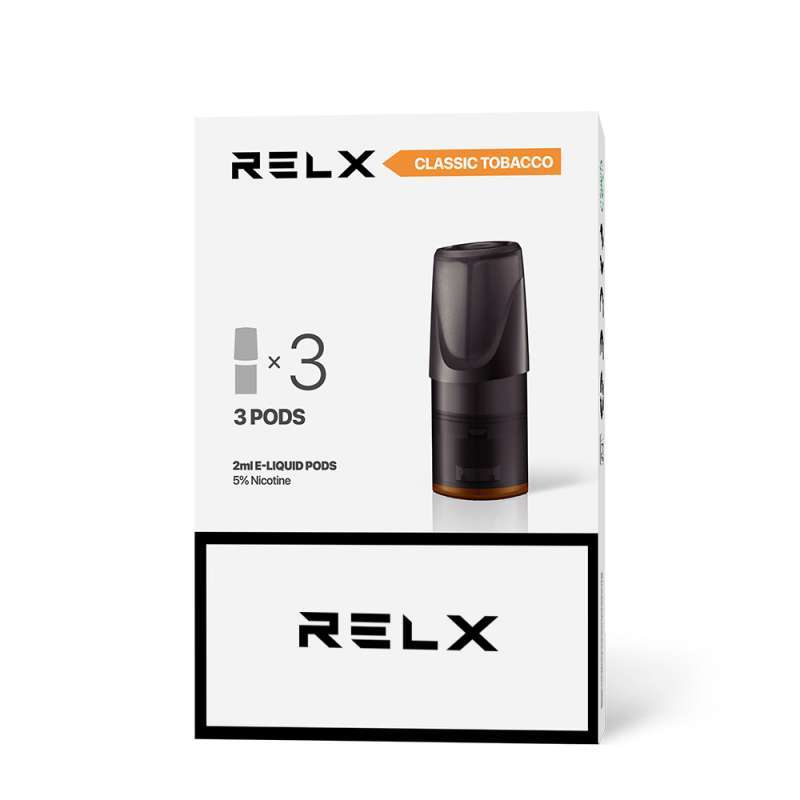Jual RELX Classic Tobacco Cigarette Pods / Rokok Elektrik [3 pcs] di ...