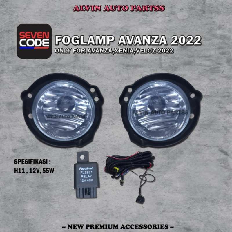 Promo FOGLAMP AVANZA FACELIFT 2022 - SEVENCODE Diskon 23% di Seller Tune Up Pro - Petojo Utara ...