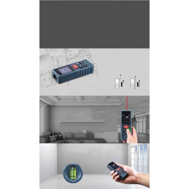 Jual Laser Pengukur Jarak Digital Sinar 620-690 Nm Alat Ukur Leser ...