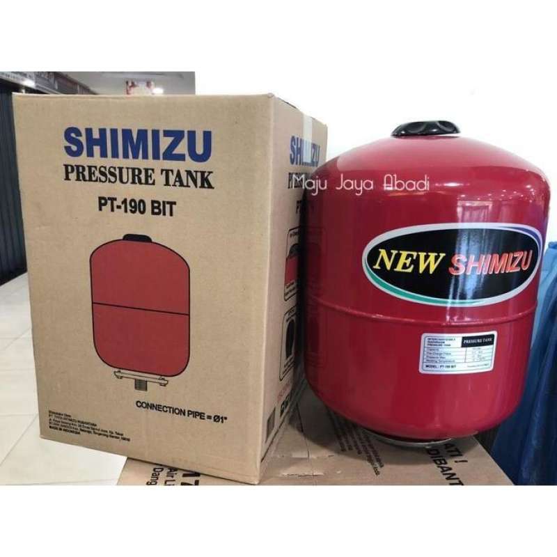 Jual SHIMIZU Tabung Tangki Pompa Air Pressure Tank 19 Liter PT 190 BIT ...