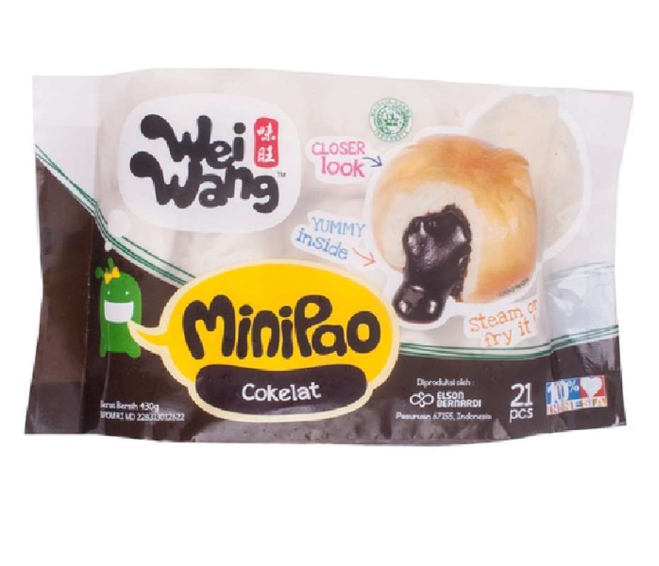 Jual Wei Wang Mini Pao Cokelat [430 gr/ 21 pcs] di Seller Sumarno mart ...