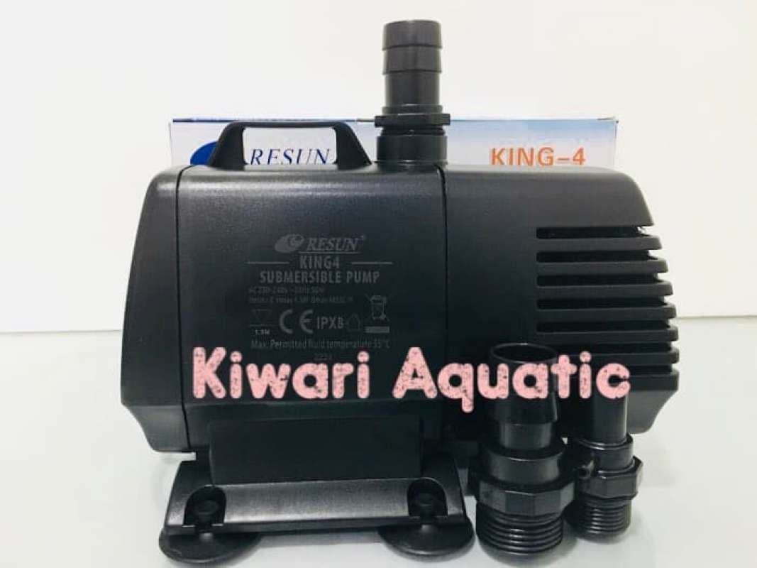 Promo Pompa Celup Aquarium / Kolam / Hidroponik Resun King-4 / King 4 ...