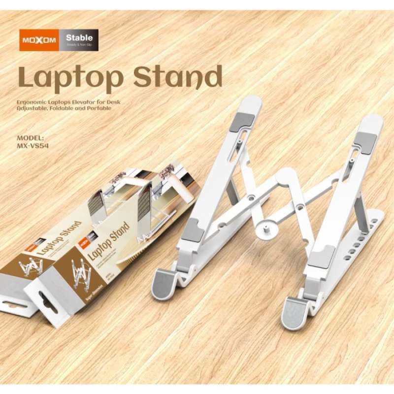 Promo Moxom Alas Laptop Stand Adjustable Foldable Portable Ergonomic Mx ...
