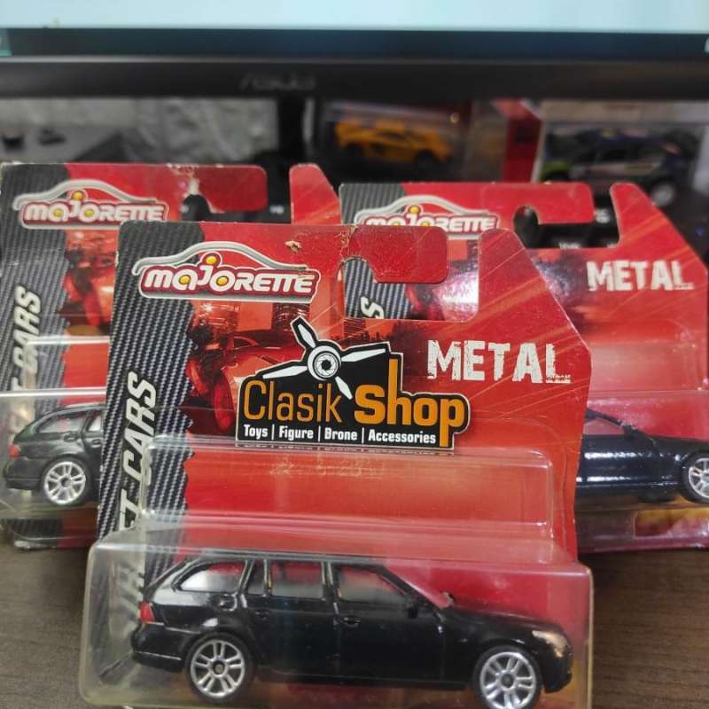 Jual Majorette Street Cars Metal 1:64 BMW 5 Touring Black Rare di ...