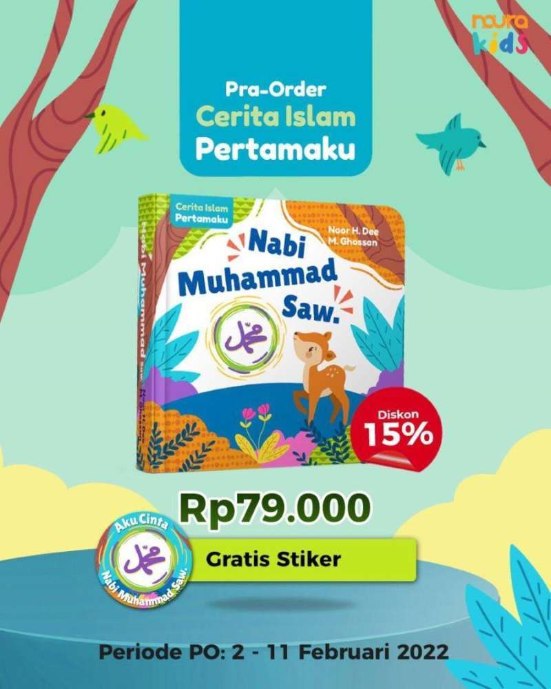 Jual Board Book Cerita Islam Pertamaku: Nabi Muhammad Saw. Di Seller ...