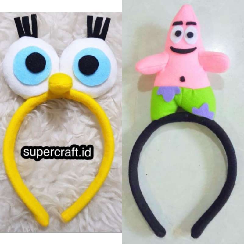 Jual Bando Spongebob Squarepants Patrick Nickelodeon Kostum Spongebob ...