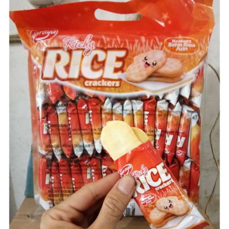 Jual Naraya Richy Rice Crackers [252 Gr / 45pcs] Di Seller Toserbajaya ...