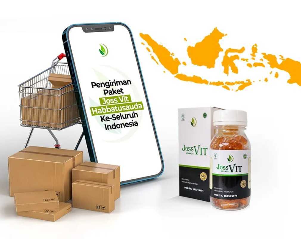 Jual Joss Vit Herbal Habbatussauda Kapsul Obat Koesterol Diabetes ...