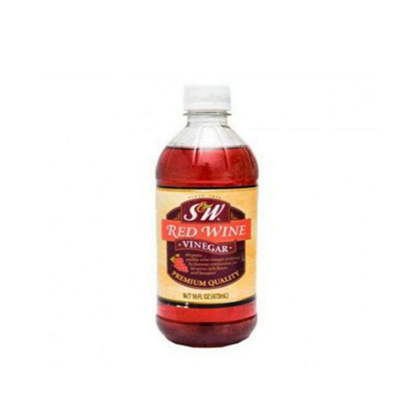 Jual S&w Red Wine Vinegar Cuka Anggur Merah [473 Ml] Di Seller Quality ...