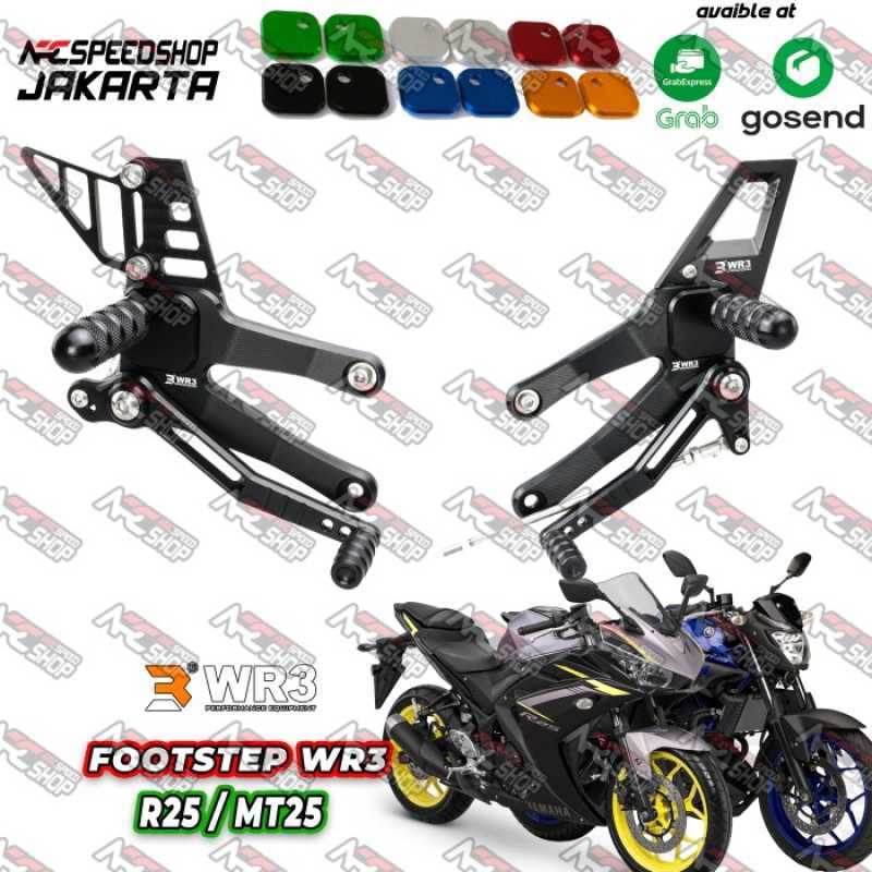 Jual Footstep Underbone Wr3 Yamaha R25 / Mt25 di Seller JDO_02 - Kab. Bekasi, Jawa Barat | Blibli