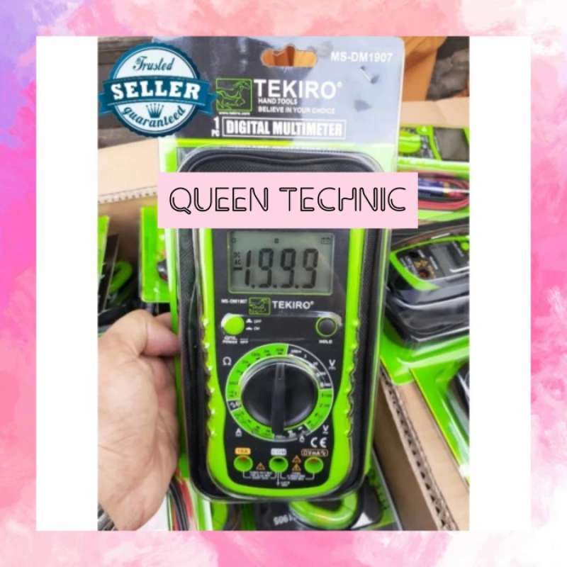 Promo Tekiro Digital Multimeter/Multi Tester/Avo Meter Digital Ms ...