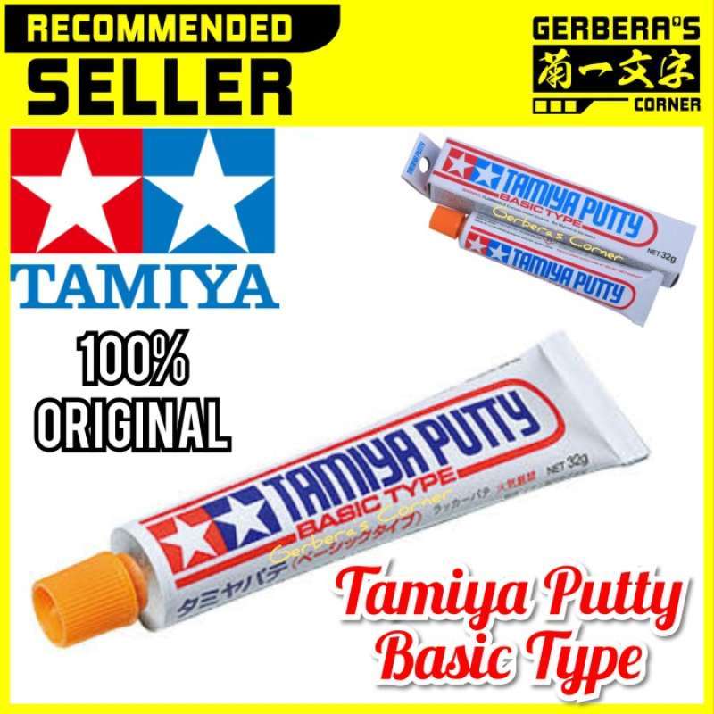 Promo Tamiya Putty Basic Type Dempul Gundam Model Kit Cat Kuas Airbrush ...