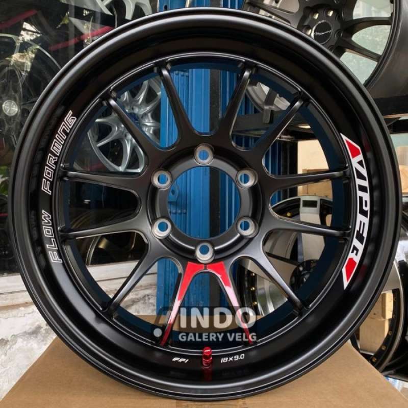 Jual velg mobil r18. FF1 Viper Flow Forming utk fortuner, pajero mux ...