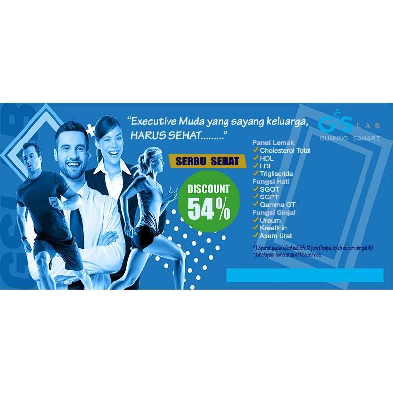 Jual Laboratorium Klinik Gunung Sahari Paket Pemeriksaan Eksekutif Muda ...