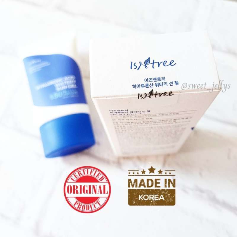 Jual Isntree Hyaluronic Acid Watery Sun Gel Spf 50+ Pa++++ Sunscreen Di ...