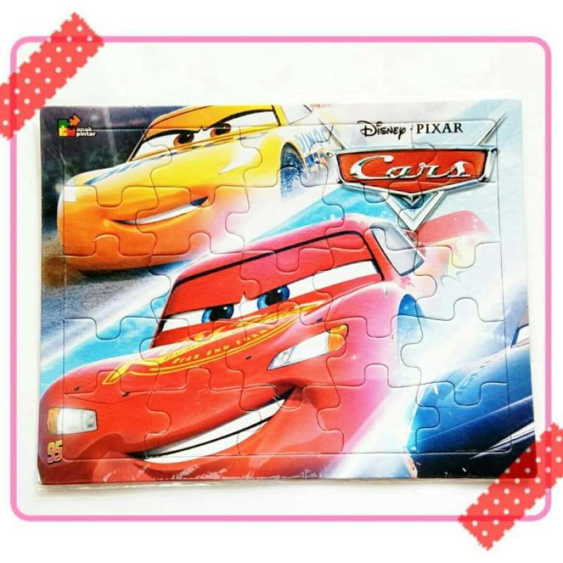 Jual Mainan Anak Puzzle Bongkar Pasang Karakter Cars The Cars di Seller ...