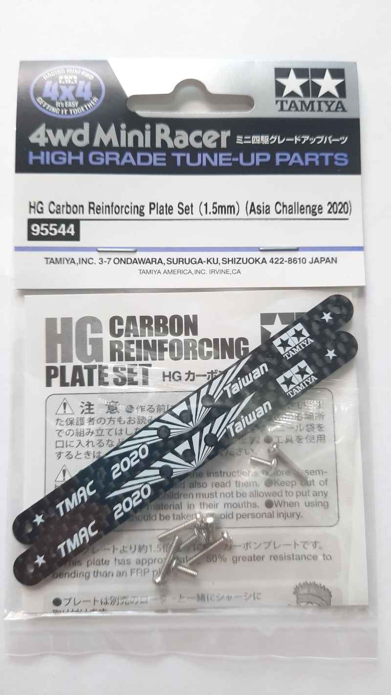 Jual Tamiya HG Carbon Reinforcing Plate Set (1.5mm) (Asia Challenge ...