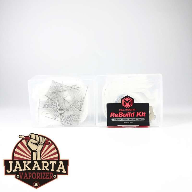 Jual Coil Master Mesh Coil Rebuild Kit Rbk For Rpm Rgc 0.17 Ohm Di ...