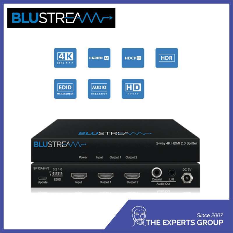 Jual Blustream Splitter 1 In 2 Out Sp12abv2 Di Seller Teg - Kembangan ...