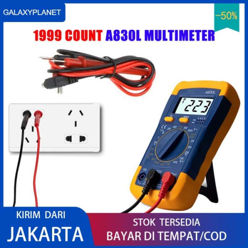 Promo Buzzer A830L Multitester Digital Multimeter Buzer Multi Tester ...