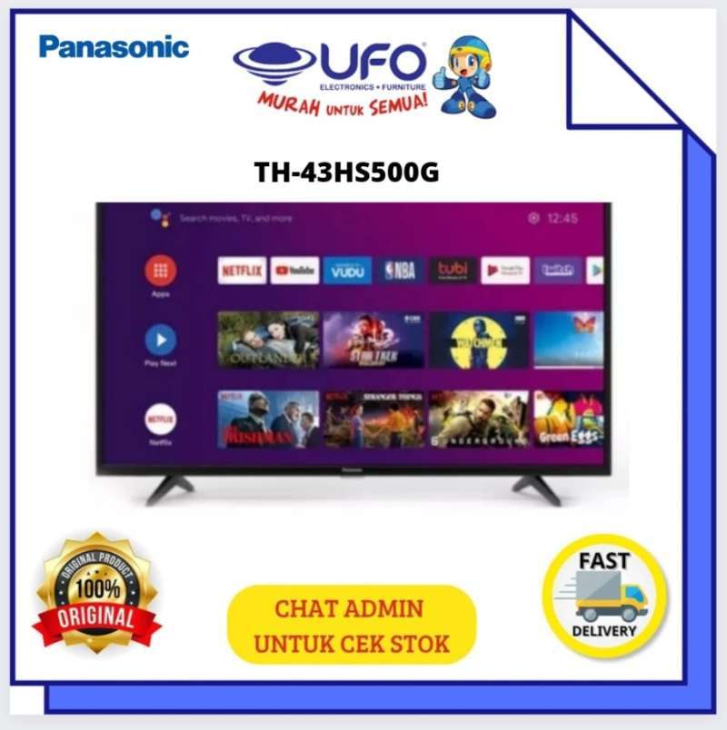 Jual PANASONIC TH43HS500G LED 43 INCH ANDROID TV di Seller UFO Elektronika Semarang Official ...