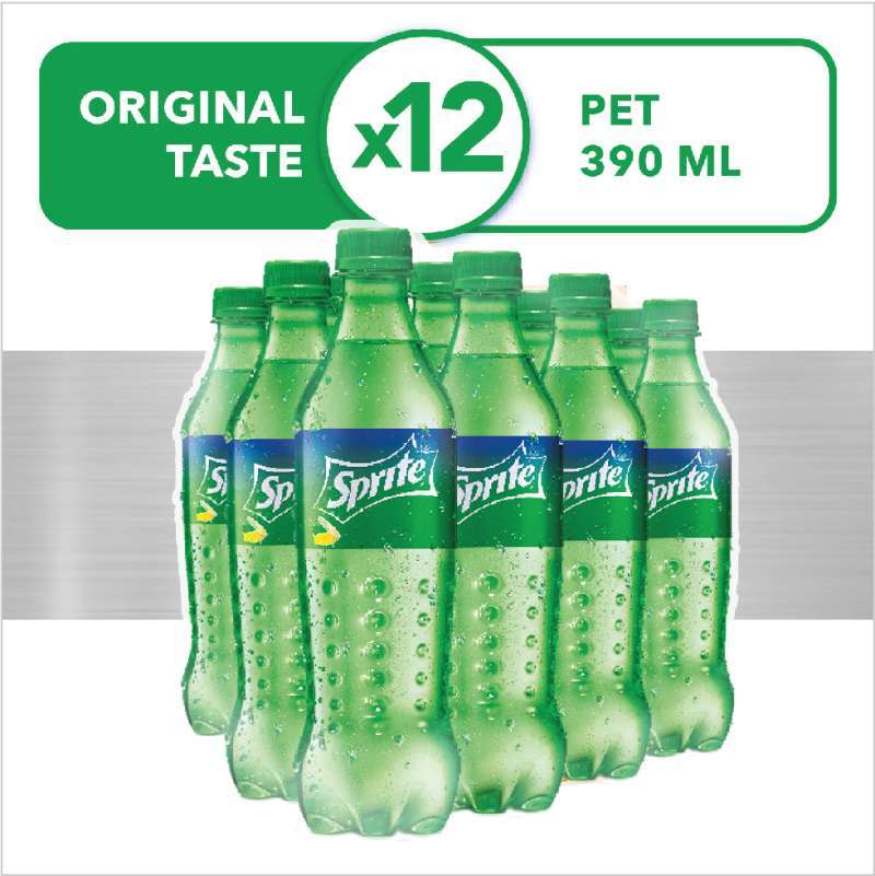 Jual Sprite Seru Minuman Ringan [390 Ml/12 Botol] Di Seller Fadir ...