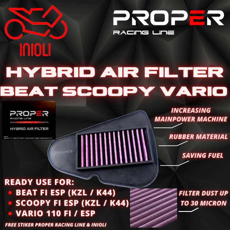 Harga Filter Udara Beat Esp Racing 💯 Terbaru, Spesifikasi, & Kredit ...