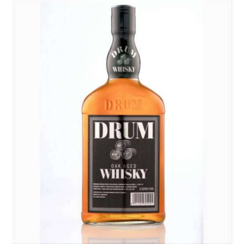 Promo DRUM Whisky Minuman Alkohol [1 Dus/ 12 Botol / 700 mL] Diskon 1% ...