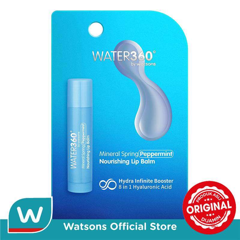 Promo Water 360 Mineral Spring Peppermint Nourishing Lip Balm 3.5g ...